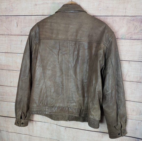 Reed Sportswear | Jackets & Coats | Vintage Reed Sportswear Leather ...